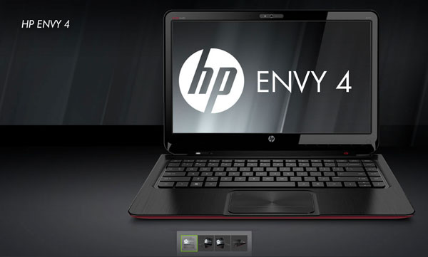 Laptop HP Envy 4 2364G320 - Mỏng nhẹ như Ultra