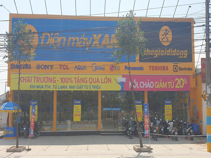 Điện máy XANH Khánh Bình tại TP. Tân Uyên , Bình Dương thông tin địa chỉ, số điện thoại