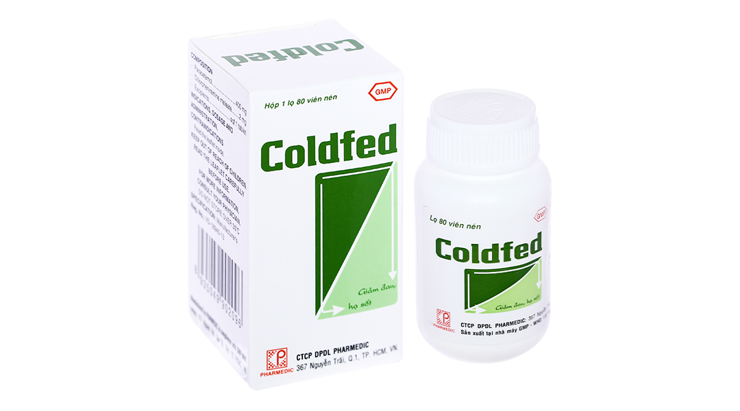 Thuốc Coldfed trị cảm cúm, cảm lạnh chai 80 viên - 12/2025 ...
