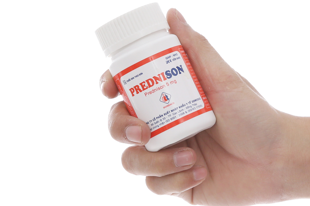 Prednison Domesco 5mg thuốc kháng viêm chai 200 viên - 10/2025 ...