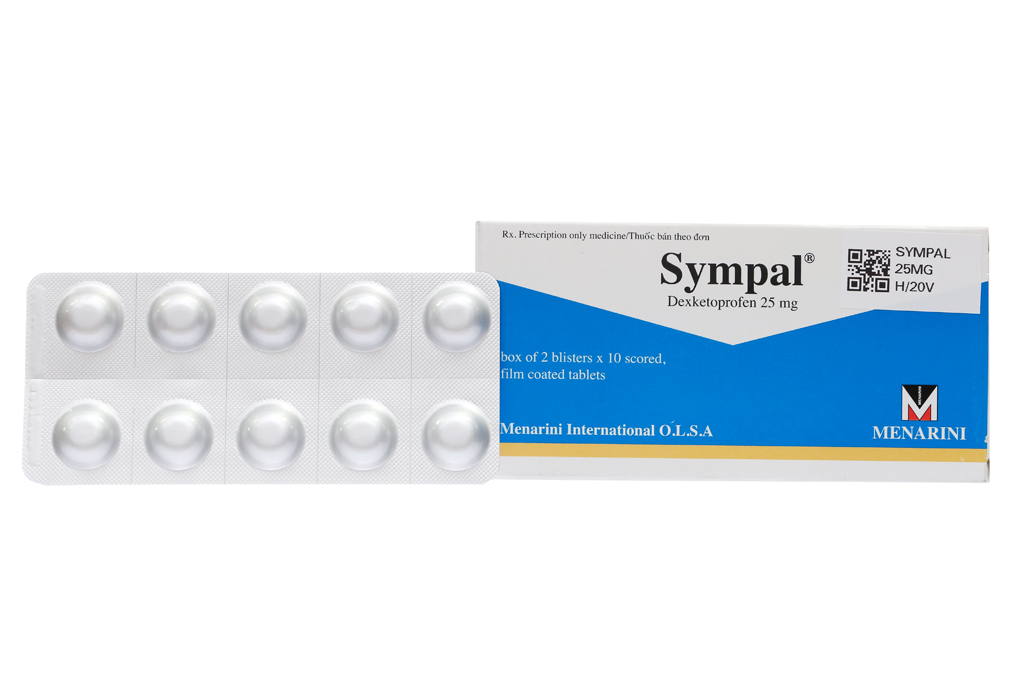 Sympal 25mg giảm đau, kháng viêm xương khớp (2 vỉ x 10 viên) - 08/2025 ...