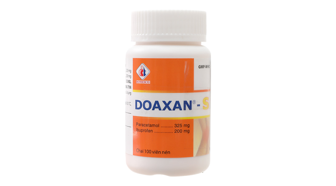 Doaxan S giảm đau, kháng viêm xương khớp chai 100 viên - 10/2025 ...