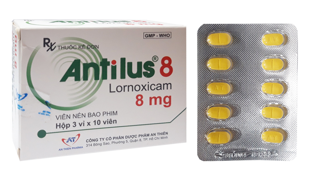 Antilus 8 giảm đau, kháng viêm xương khớp (3 vỉ x 10 viên) - 11/2025 ...