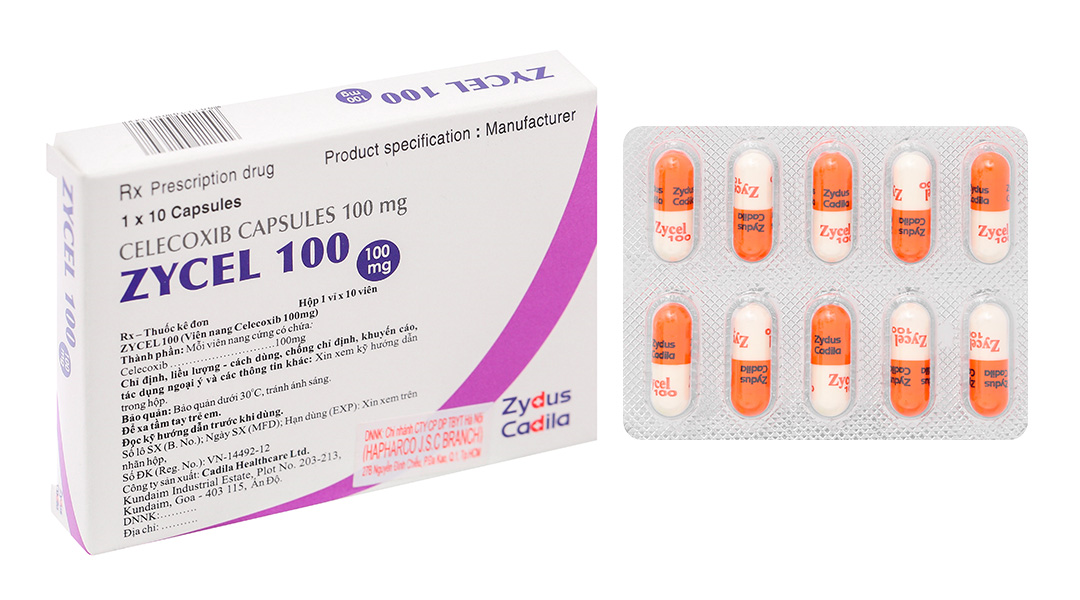Zycel 100 giảm các triệu chứng viêm xương khớp và viêm khớp dạng thấp ...