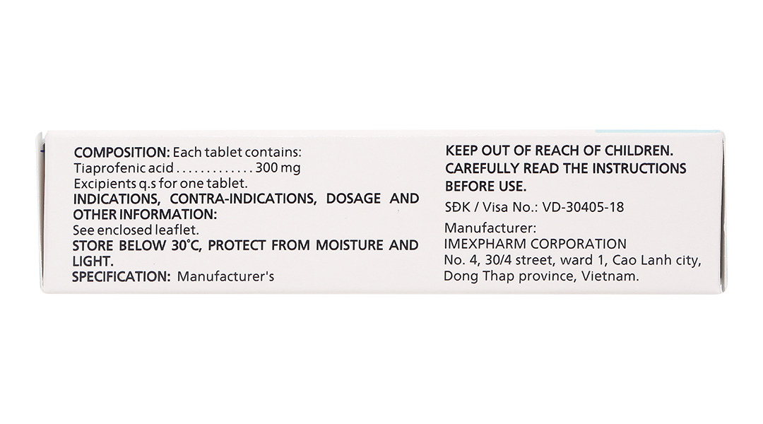 Sunigam 300 giúp giảm đau, kháng viêm (3 vỉ x 10 viên) - 08/2025 ...