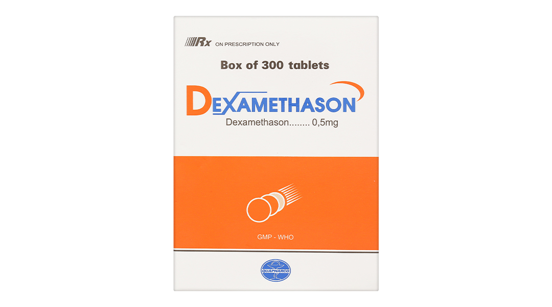 Dexamethason Quapharco 0.5mg trị một số bệnh trong rối loạn nội tiết ...