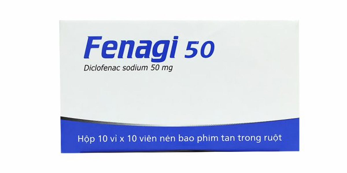 Fenagi 50 giảm đau, kháng viêm các triệu chứng về khớp (10 vỉ x 10 viên ...