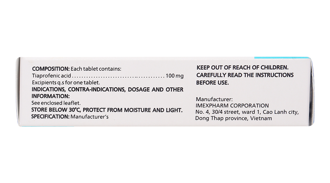 Sunigam 100 giúp giảm đau, kháng viêm (3 vỉ x 10 viên) - 08/2025 ...