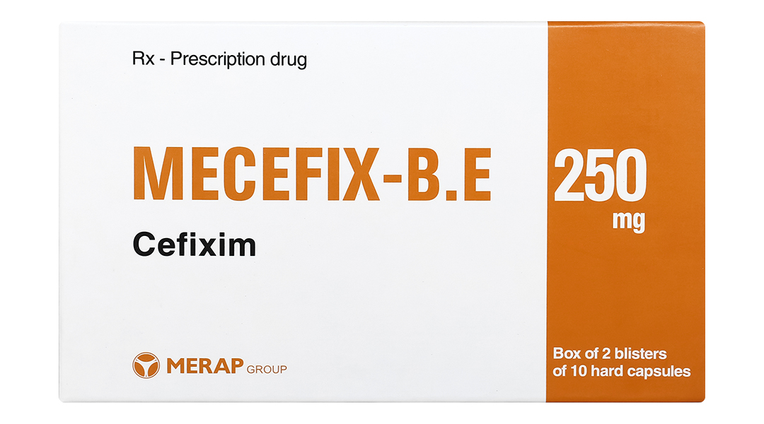 Thuốc Mecefix-B.E 250mg trị nhiễm trùng do vi khuẩn nhạy cảm - 11/2025 ...