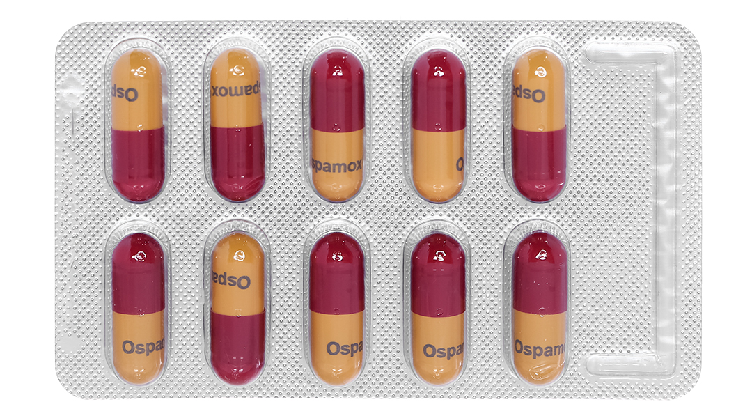 Ospamox 500mg trị nhiễm khuẩn (1 vỉ x 10 viên) - 08/2025 ...