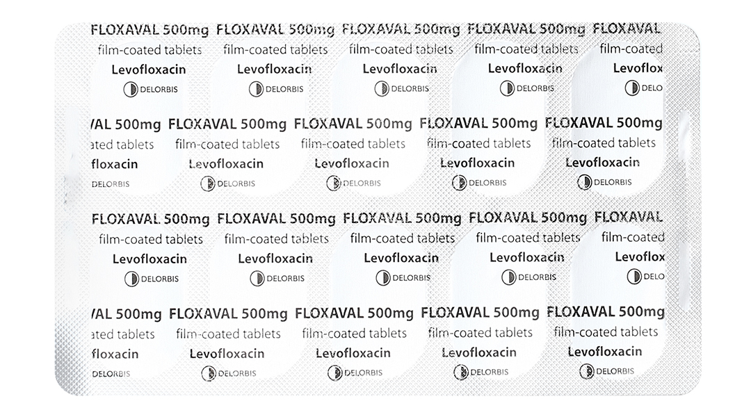 Floxaval 500mg trị nhiễm khuẩn (1 vỉ x 10 viên) - 08/2025 ...