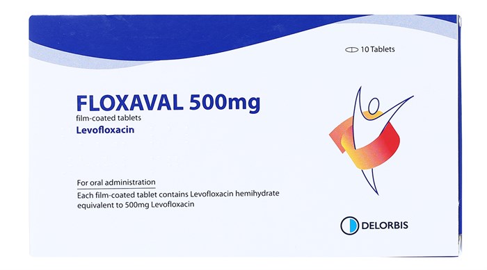 Thuốc Floxaval 500mg hộp 10 viên-Nhà thuốc An Khang