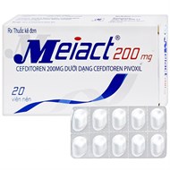 Meiact 200mg hộp 20 viên kháng sinh trị nhiễm khuẩn-Nhà thuốc An Khang