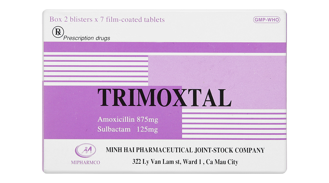 Trimoxtal trị các trường hợp nhiễm trùng (2 vỉ x 7 viên) - 09/2025 ...