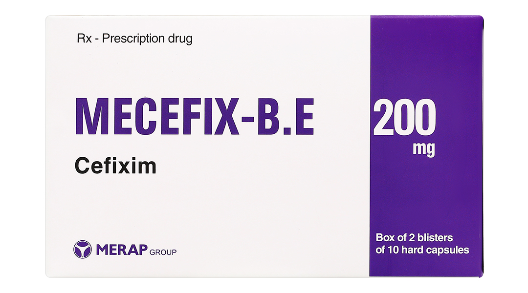 Mecefix - B.E 200mg trị nhiễm khuẩn (2 vỉ x 10 viên) - 12/2025 ...