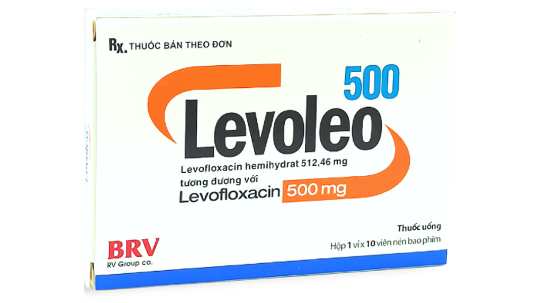 Levoleo 500mg điều trị nhiễm khuẩn (1 vỉ x 10 viên) - 09/2024 ...
