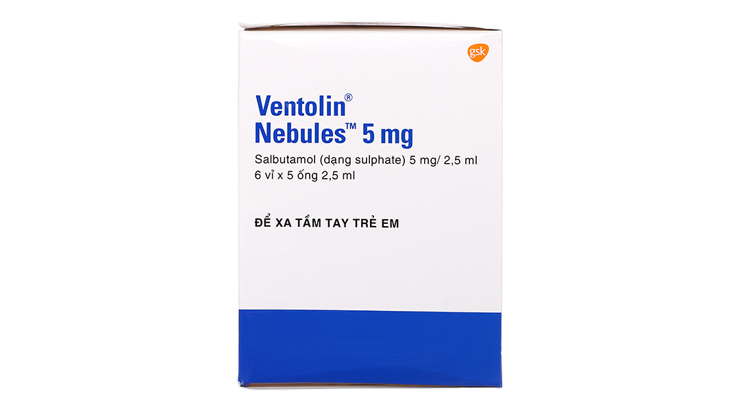 Thuốc Ventolin Nebules 5mg trị hen suyễn (30 ống x 2.5ml) - 08/2025 ...