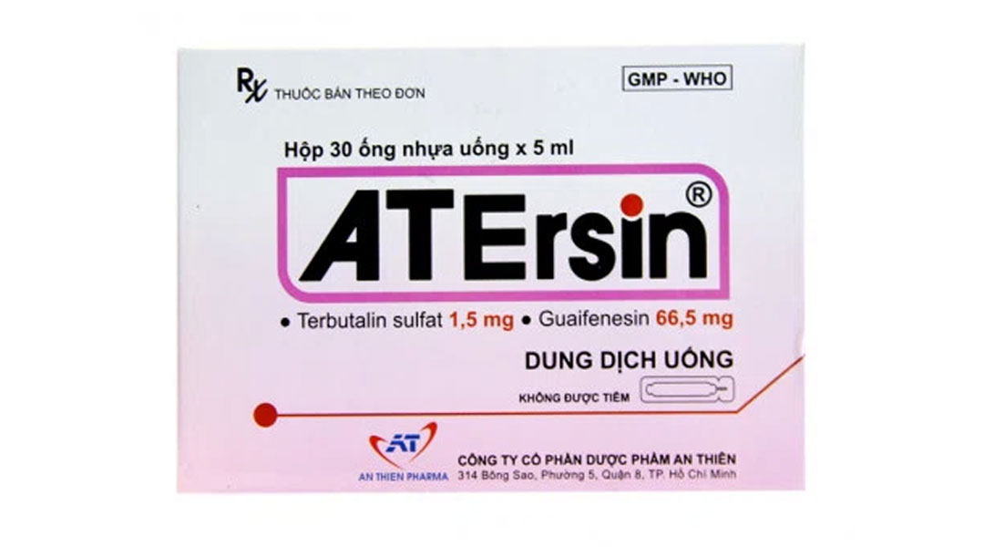 Thuốc ATErsin trị hen suyễn, viêm phế quản (30 ống x 5ml) - 12/2025 ...
