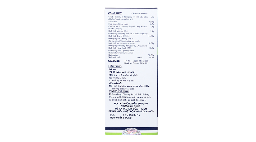 Siro Pectol-E trị ho, viêm phế quản chai 90ml - 08/2025 ...