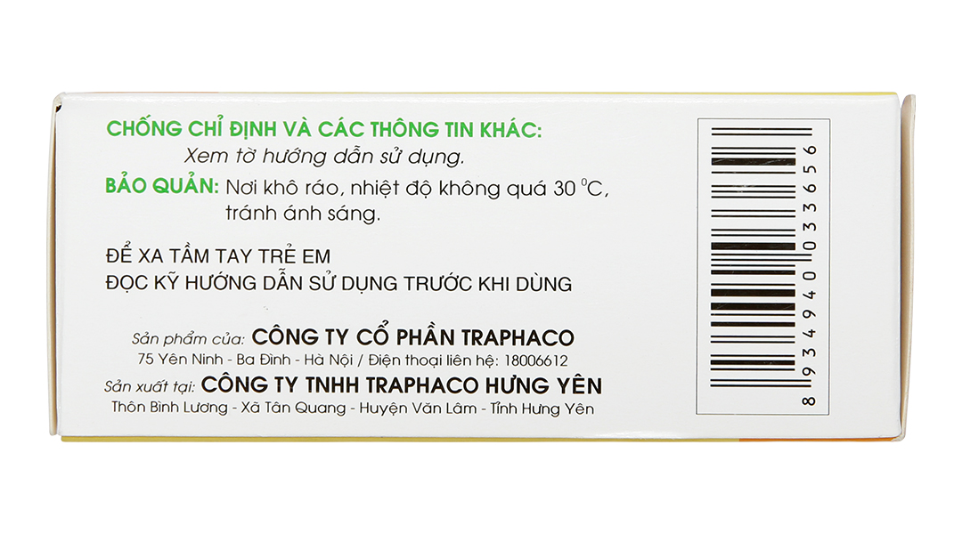 Methorphan trị ho trong bệnh lý hô hấp (10 vỉ x 10 viên) - 08/2025 ...