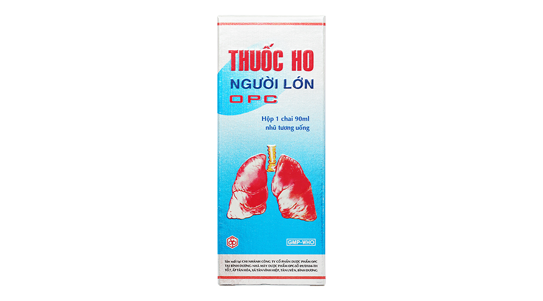 Thuốc ho người lớn OPC trị ho đàm, viêm đường hô hấp - 02/2026 ...