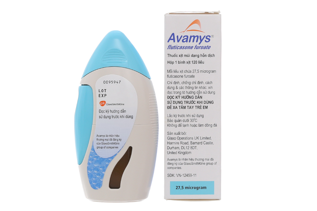 Thuốc xịt mũi Avamys trị viêm mũi dị ứng (120 liều xịt) - 02/2026 ...