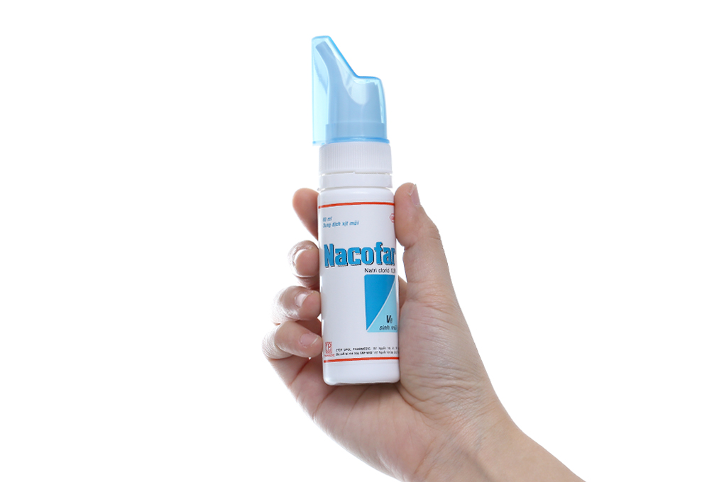 Dung dịch xịt mũi Nacofar vệ sinh mũi, giảm nghẹt mũi chai 60ml - 09/ ...
