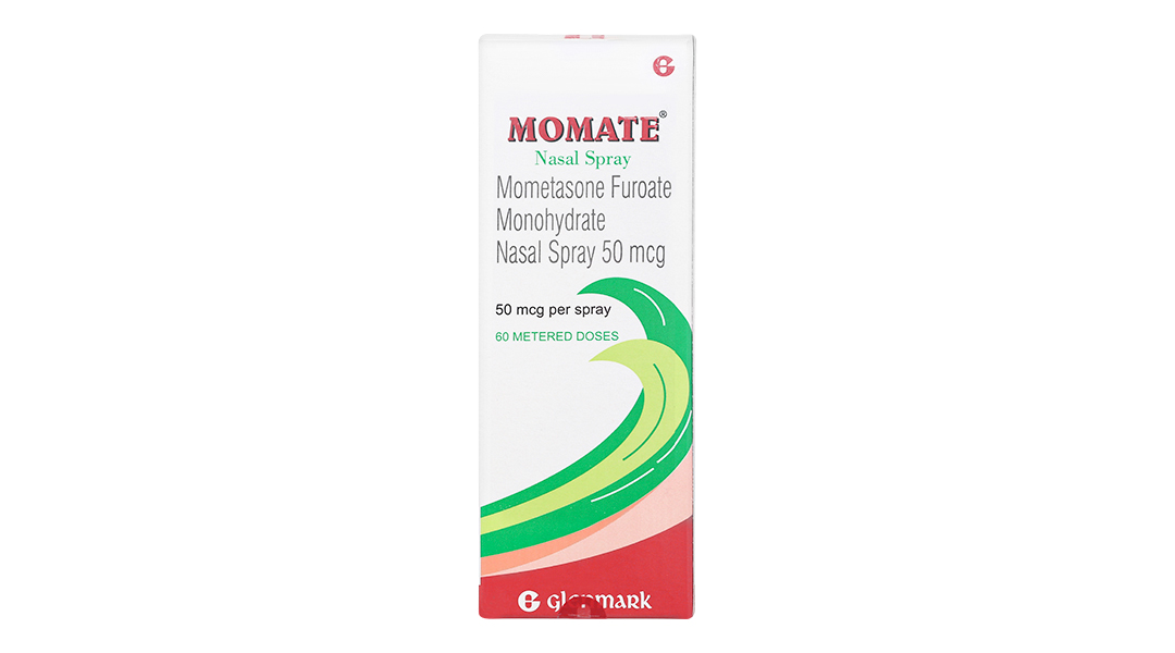 Thuốc xịt mũi Momate Nasal Spray 50mcg trị viêm mũi dị ứng chai 60 liều ...