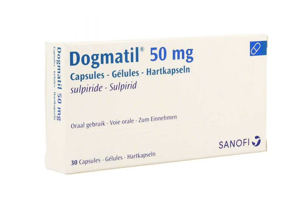 Dogmatil 50mg trị rối loạn hành vi, rối loạn lo âu (2 vỉ x 15 viên ...