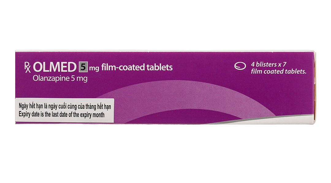 Thuốc Olmed 5mg trị tâm thần phân liệt (4 vỉ x 7 viên) - 08/2025 ...