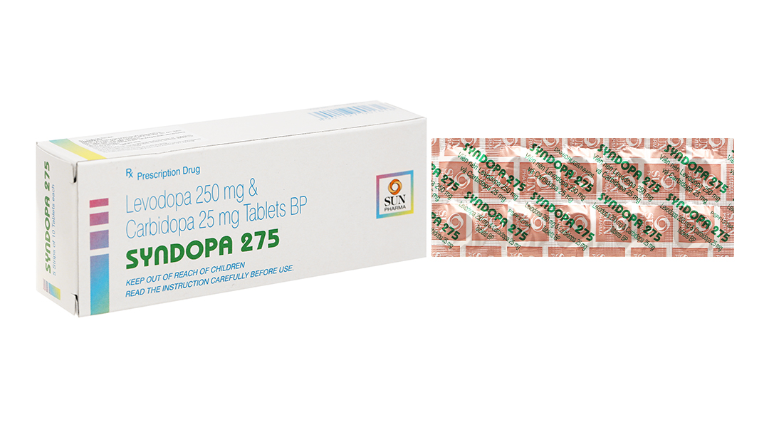 Thuốc Syndopa 275 trị bệnh Parkinson (5 vỉ x 10 viên) - 09/2025 ...