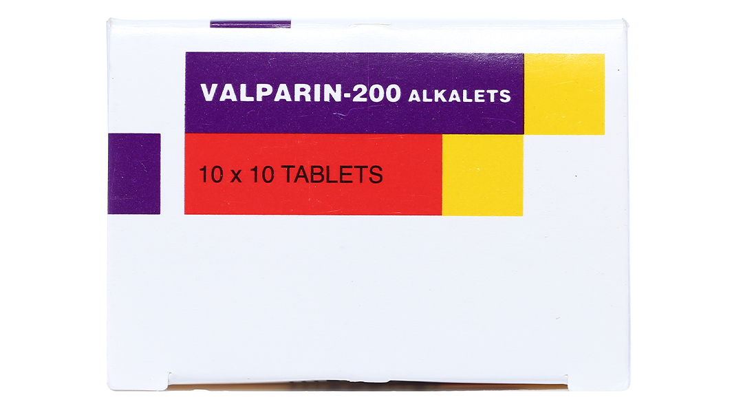 Valparin-200 Alkalets trị động kinh (10 vỉ x 10 viên) - 08/2025 ...