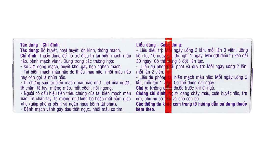 Thuốc Meken Nhất Nhất hỗ trợ trị tai biến mạch máu não - 01/2026 ...