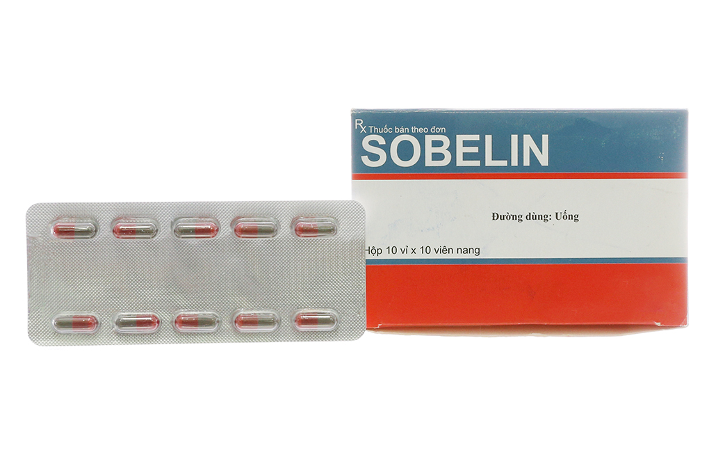 Sobelin 5mg trị rối loạn tuần hoàn não và ngoại biên (10 vỉ x 10 viên ...