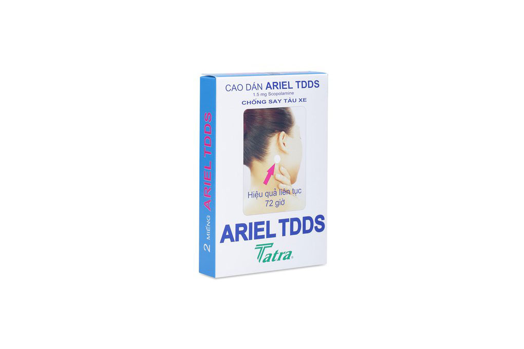 Cao dán Ariel TDDS chống say tàu xe hộp 2 miếng - 12/2025 ...