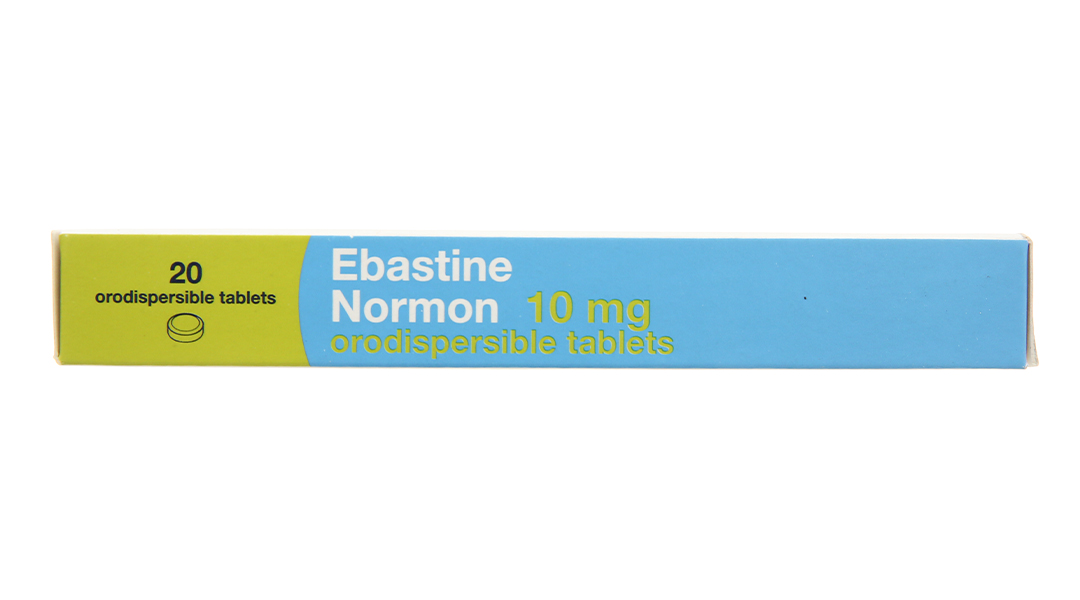 Ebastine Normon 10mg Orodispersible tablets trị viêm mũi, mày đay (2 vỉ ...