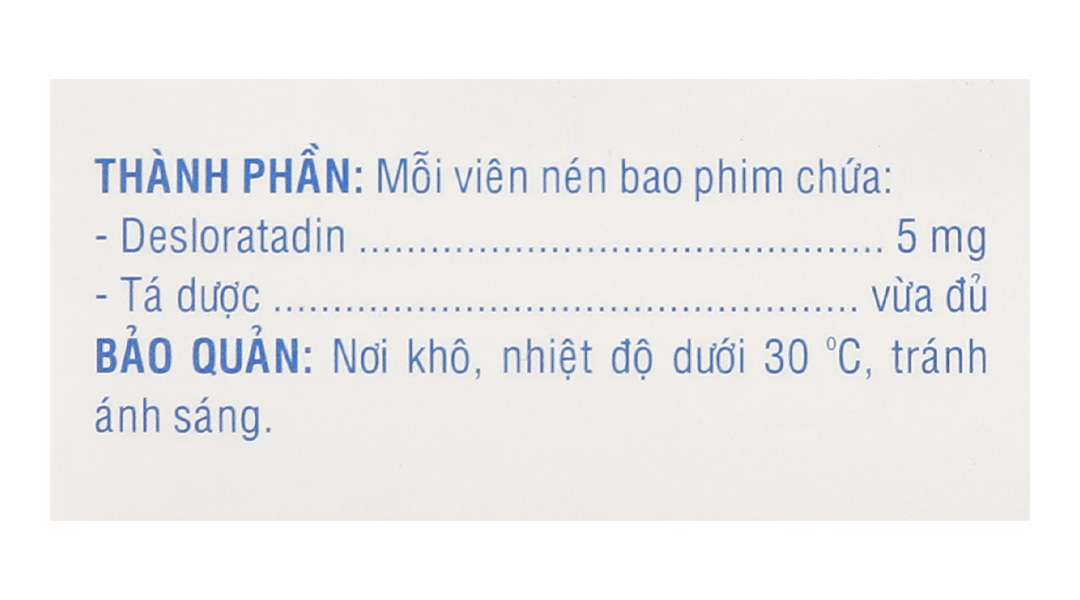 Dometin 5mg trị viêm mũi dị ứng, mày đay (3 vỉ x 10 viên) - 05/2026 ...
