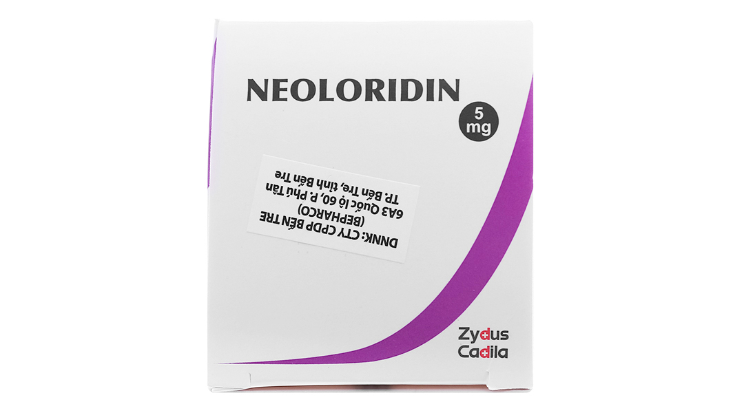 Neoloridin 5mg trị viêm mũi dị ứng, mày đay (10 vỉ x 10 viên) - 08/2025 ...