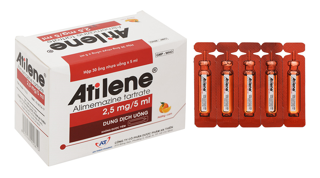 Thuốc Atilene 2.5mg/5ml trị viêm mũi, dị ứng - 12/2025 ...