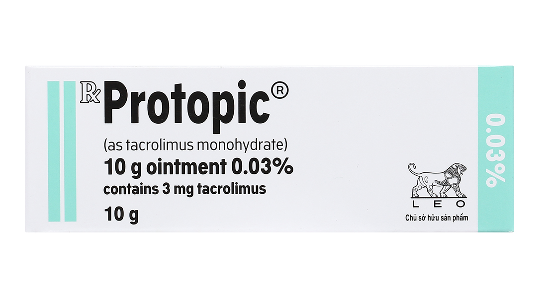 Thuốc mỡ bôi da Protopic 0.03% trị chàm thể tạng tuýp 10g - 08/2025 ...