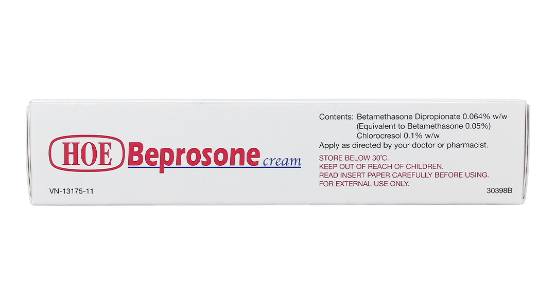 HOEBeprosone Cream trị viêm da tuýp 15g - 03/2026 | nhathuocankhang.com