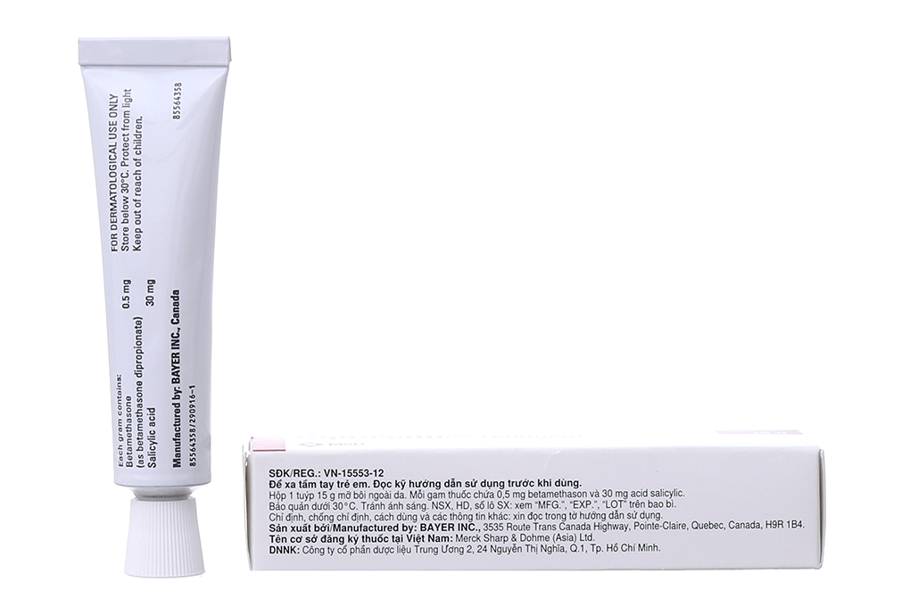 Thuốc mỡ Diprosalic Ointment trị viêm da tuýp 15g - 12/2025 ...