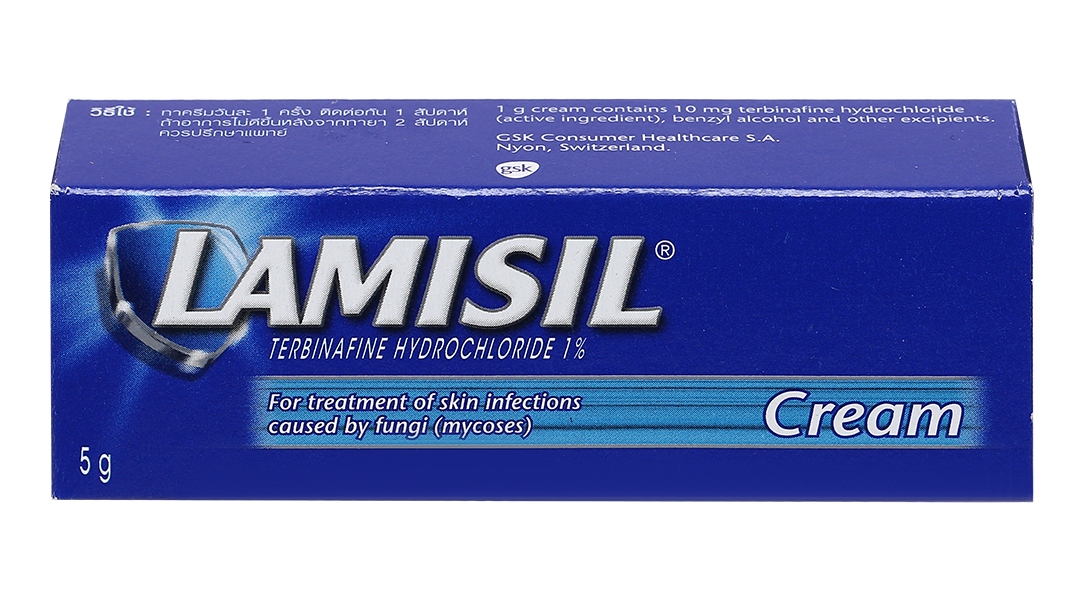 Lamisil Cream 1% trị nấm da tuýp 5g - 12/2025 | nhathuocankhang.com
