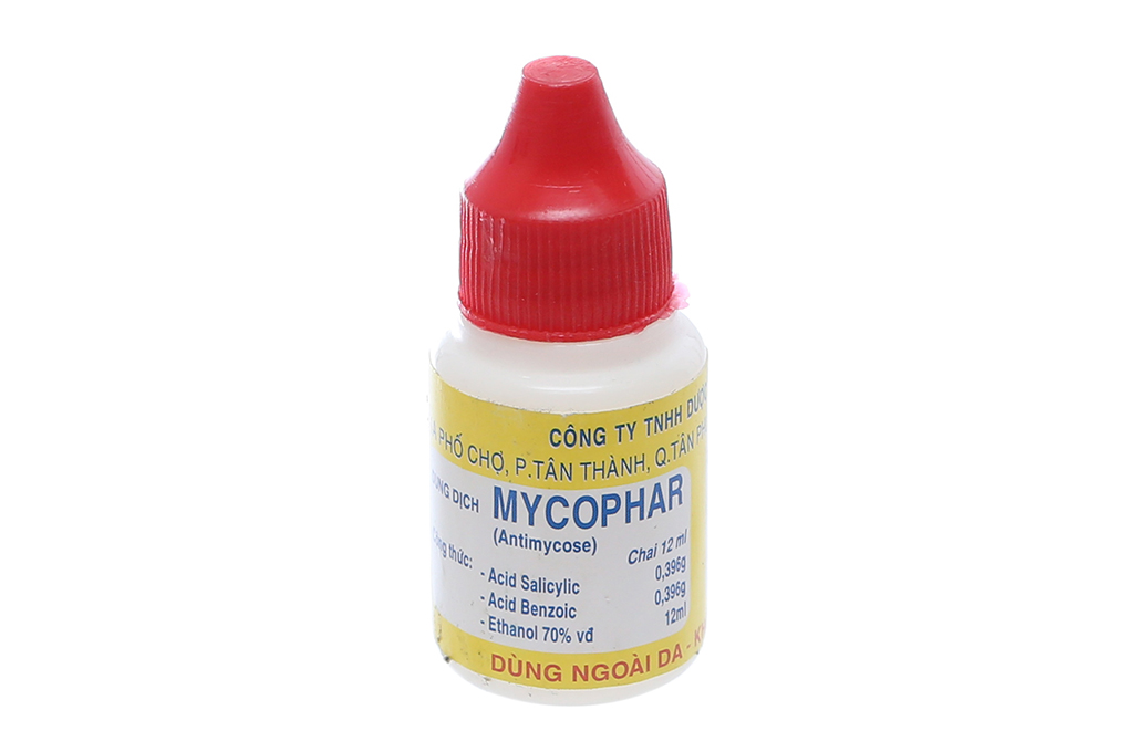 Dung dịch bôi Mycophar trị nấm da chai 12ml - 12/2025 | nhathuocankhang.com