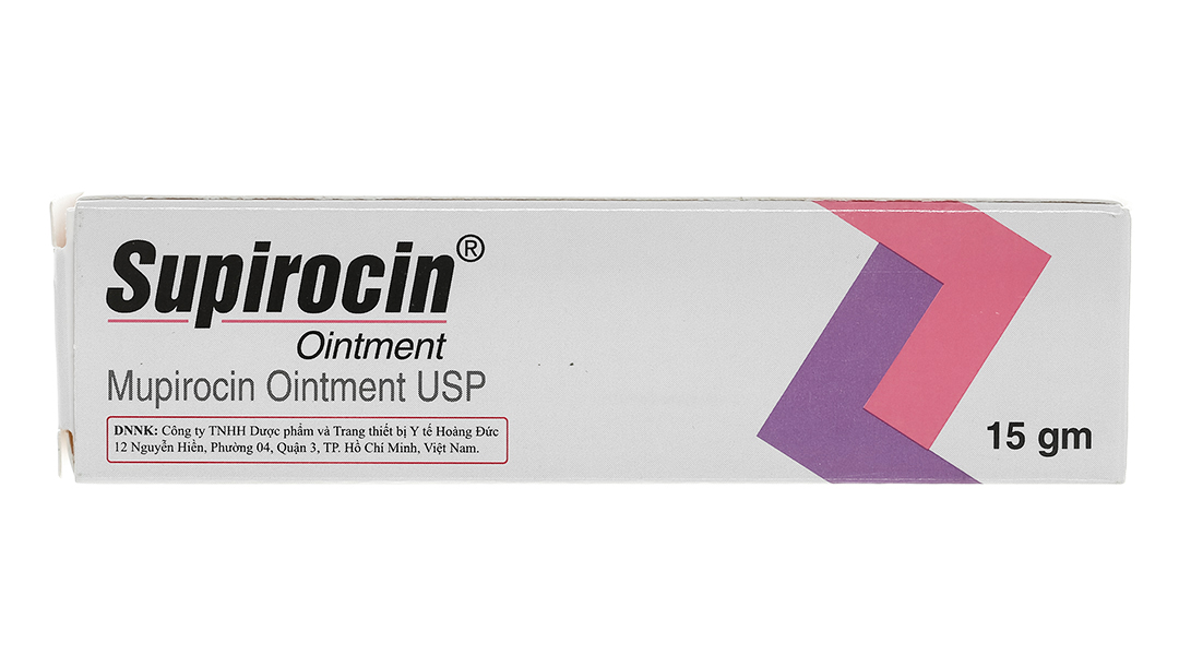 Thuốc mỡ bôi da Supirocin 2% trị nhiễm khuẩn da tuýp 15g - 11/2025 ...