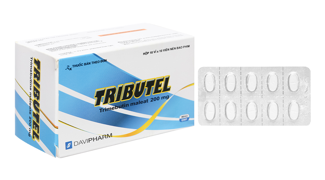 Thuốc Tributel 200mg giảm đau do co thắt tiêu hóa - 01/2026 ...
