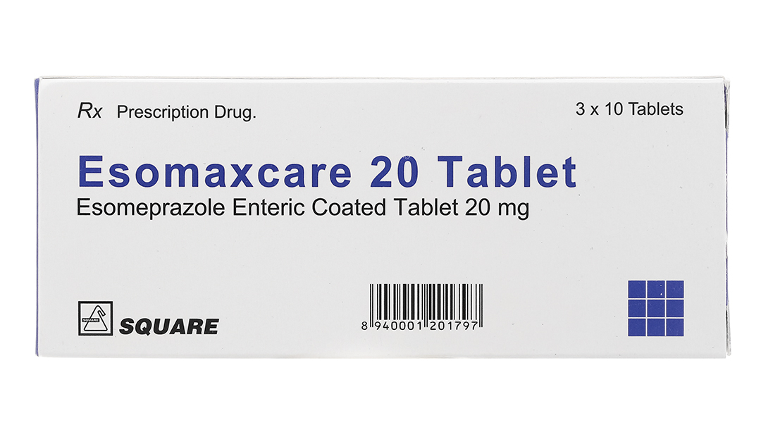 Thuốc Esomaxcare 20 Tablet trị loét dạ dày, tá tràng - 08/2025 ...