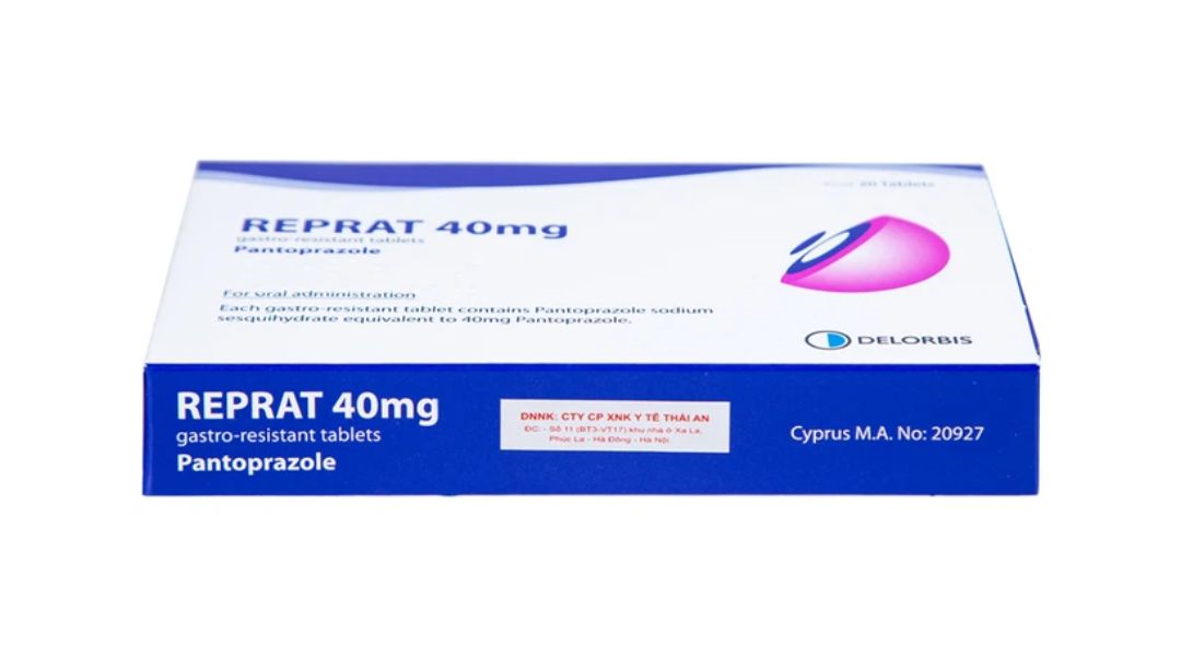 Thuốc Reprat 40mg trị trào ngược dạ dày - thực quản - 03/2026 ...
