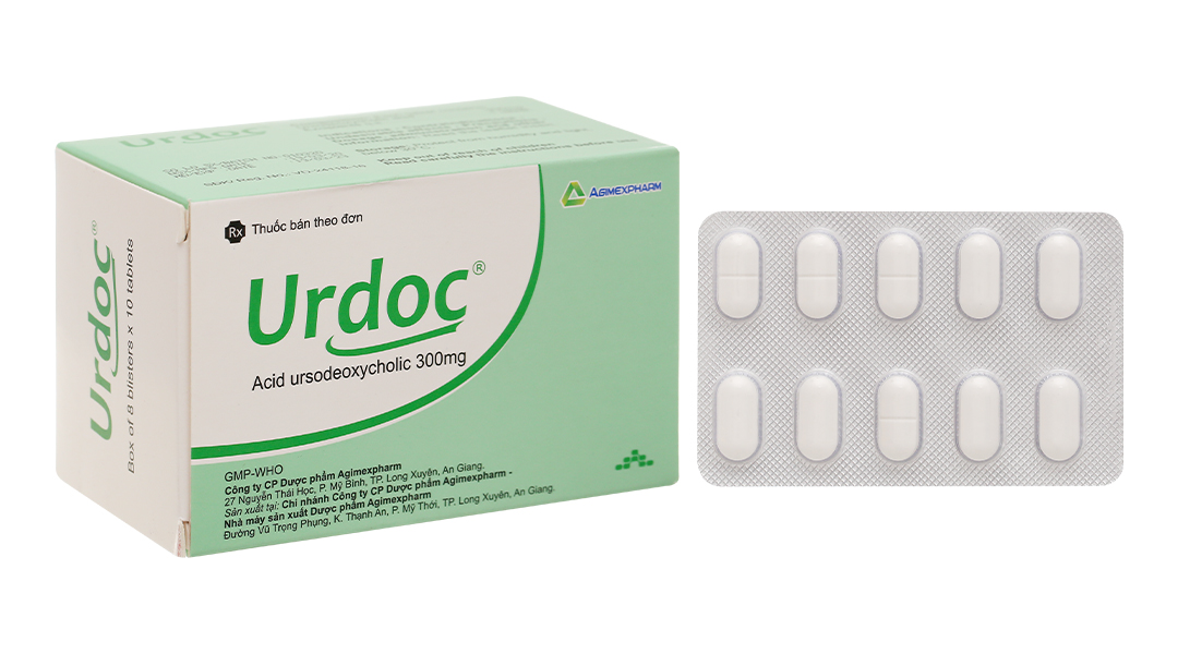 Urdoc 300mg hỗ trợ trị bệnh lý về gan mật (8 vỉ x 10 viên) - 11/2025 ...