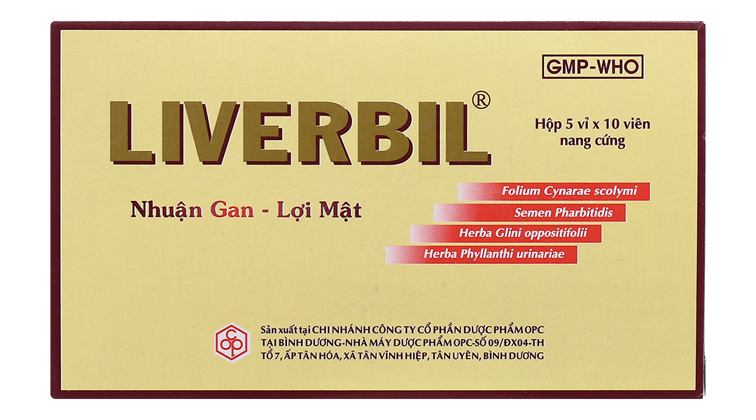 Liverbil phòng và hỗ trợ trị viêm gan, suy giảm chức năng gan (5 vỉ x ...